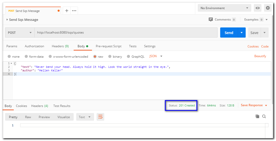 Send Messages To An Amazon Sqs Queue Using Spring Boot Makolyte