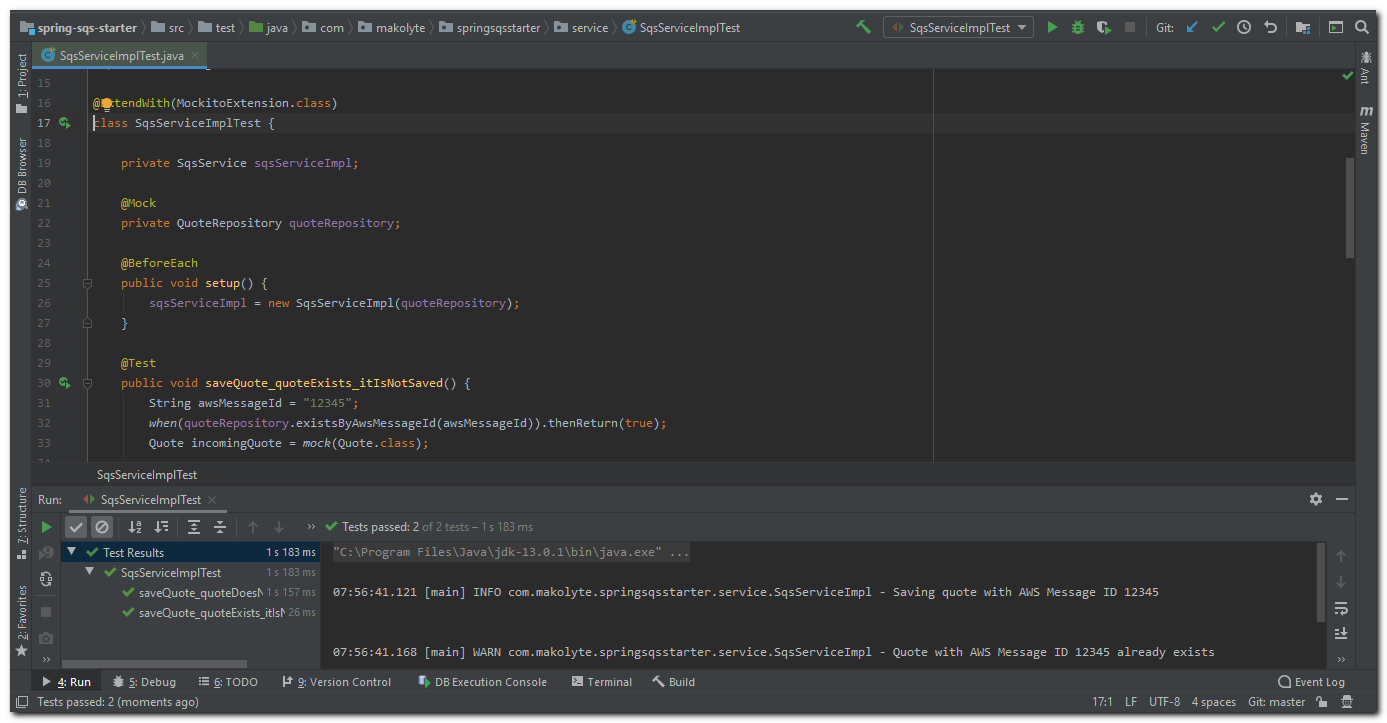 Receive messages from an Amazon SQS queue using Spring Boot | makolyte