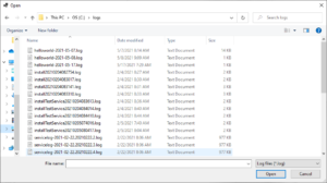 WinForms - How to prompt the user for a file | makolyte
