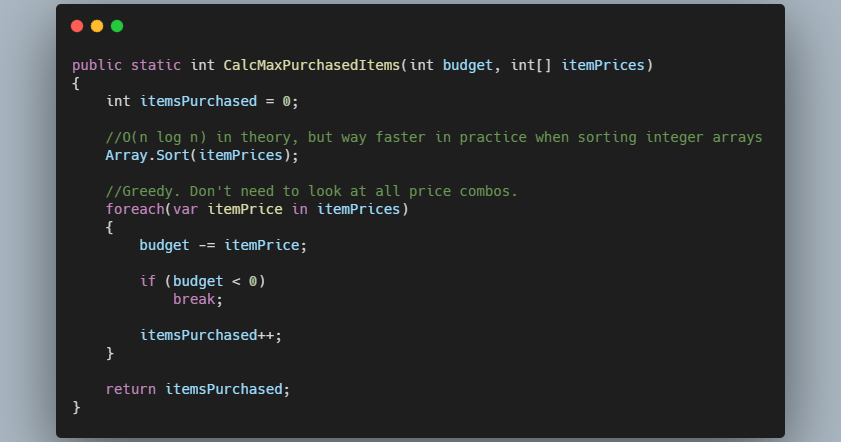 HackerRank - Mark and Toys solution | makolyte