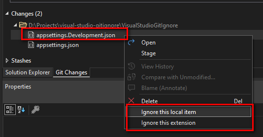 How To Add gitignore In Visual Studio MAKOLYTE